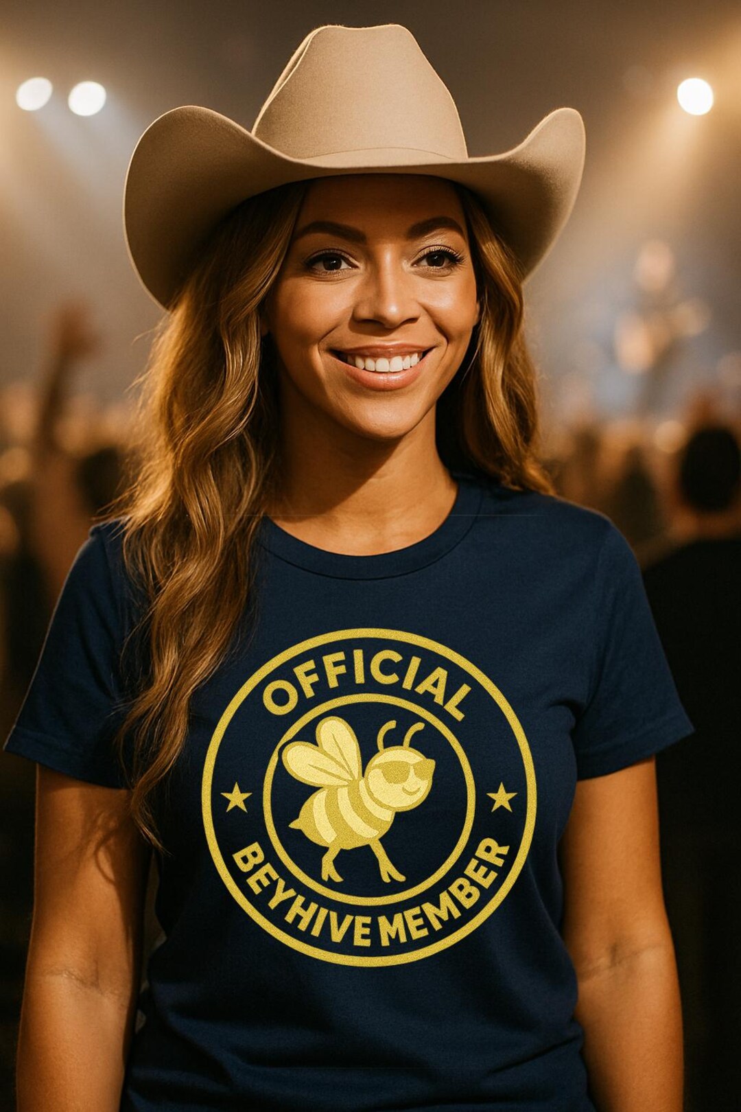 Official Beyhive Member PNG | Beyoncé Fan Digital Design (transparent ...