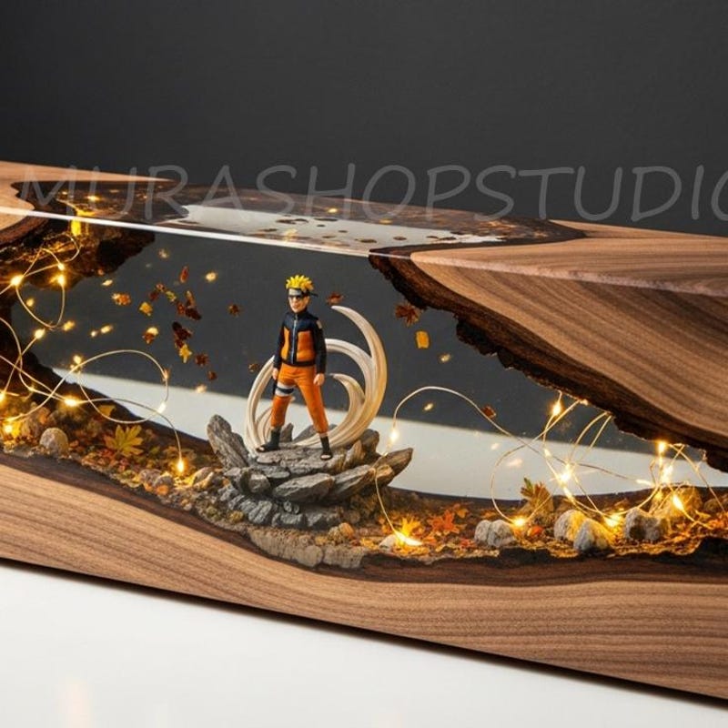 Epoxy Resin Decor Anime - Etsy UK