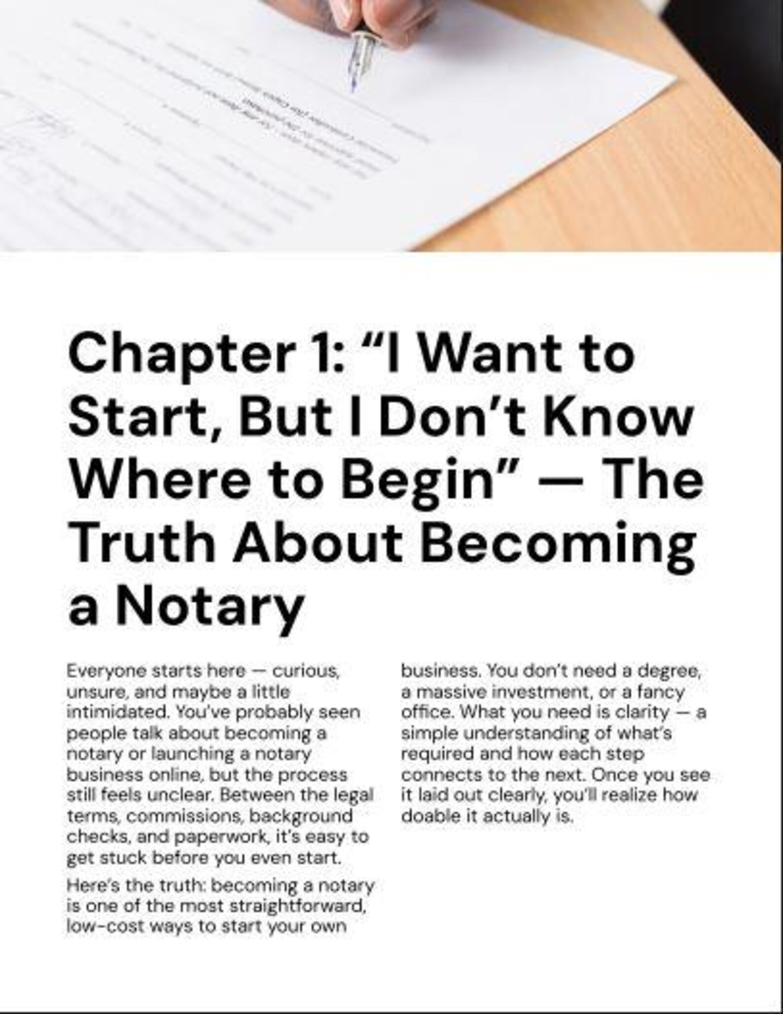Notary Blueprint: How to Become a Commissioned Notary & Set up Your ...