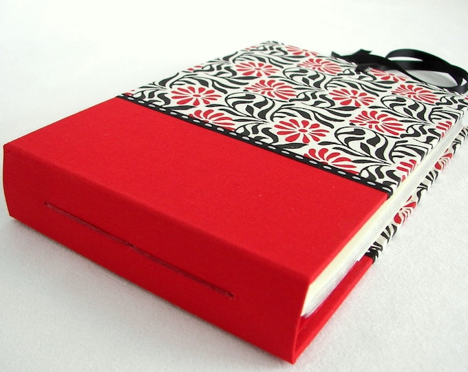 Mini Photo Album Red and Black - Etsy