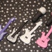 Fondant Cupcake Toppers Guitar and Microphone Rock and Roll - Etsy