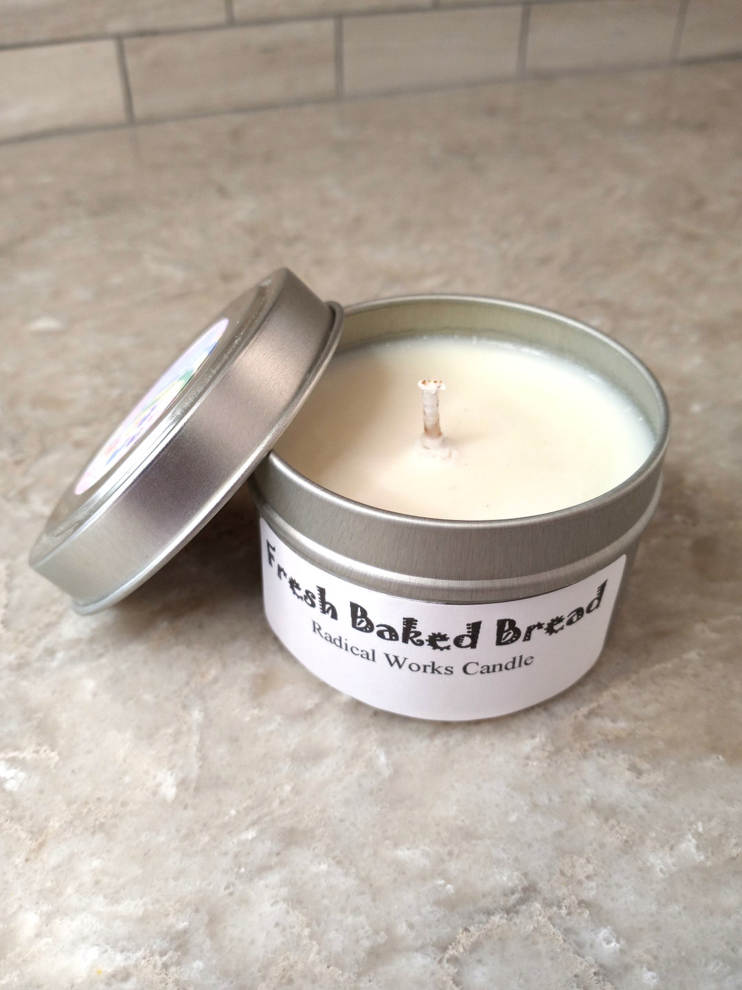 Fresh Baked Bread Scented Candle Vegan Soy Wax Homemade Home - Etsy