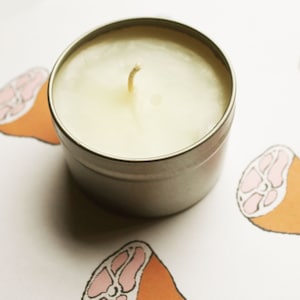 Baked Ham Scented Candle, Vegan Candle, Homemade Candles, Candles, Tin ...