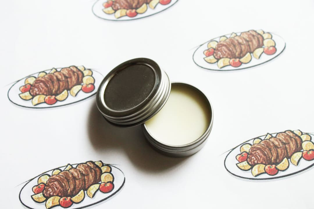 Pot Roast Scented Lip Balm, Shea Butter Lip Balm, Lip Balm Tin, Lip ...