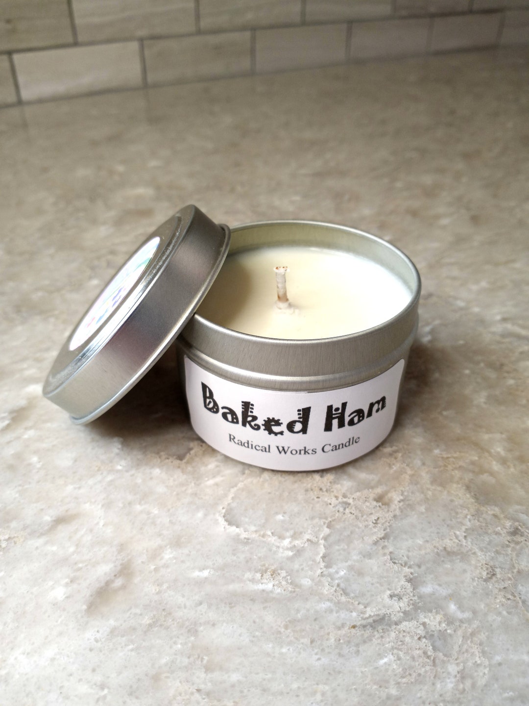 Baked Ham Scented Candle, Vegan Candle, Homemade Candles, Natural ...