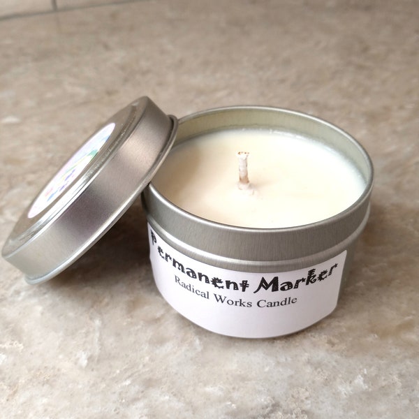 Sharpie Scented Candle - Etsy