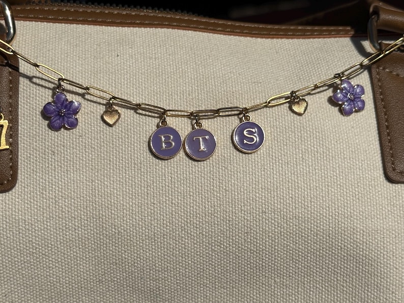 BTS Bag Chain/bracelet - Etsy