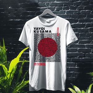 Art T-shirt, Modern Art Tee, Tokyo , Flower Shirt, Japanese Artist ...
