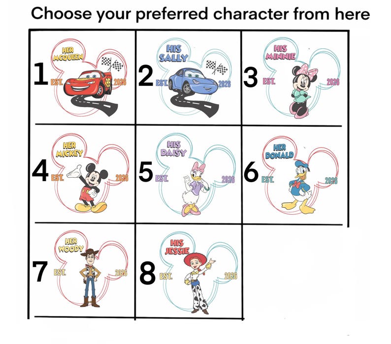 Disney Trip Couples Shirts — Daisy Donald Duck, Matching Tee Sweatshirt ...