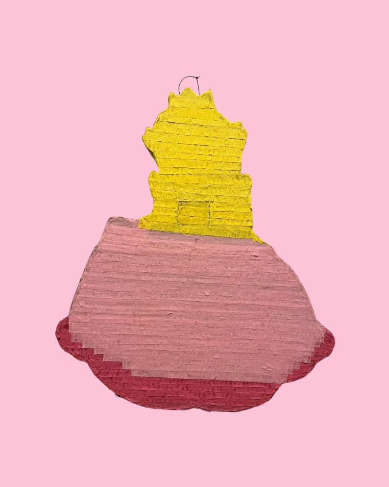 Princess Peach Pinata - Etsy