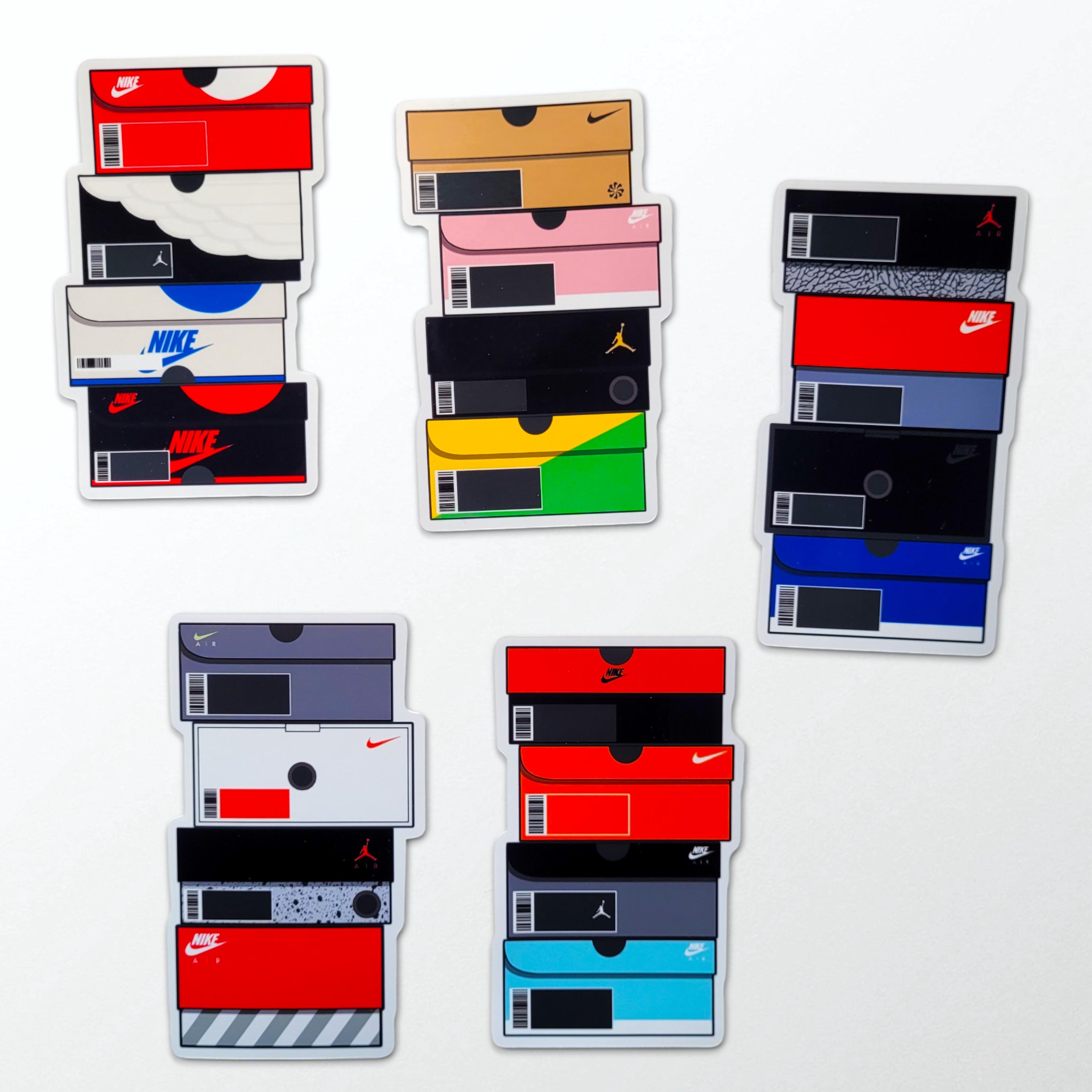 Sneaker Box Stickers - Hypebeast Vinyl Decal Set - Etsy