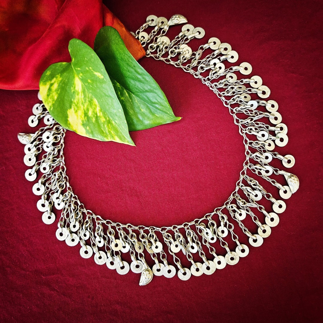 Tribal Chain Fringe - Vintage Kuchi Chain Fringe for Tribal Fusion ...