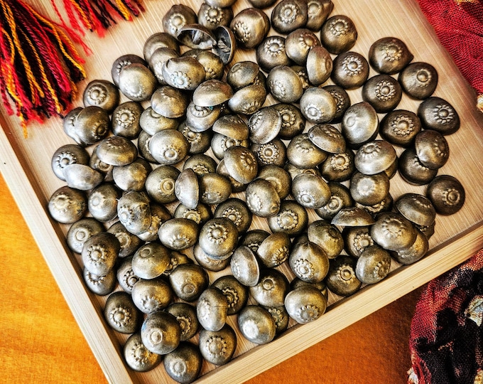 Vintage Kuchi Buttons 125 Tribal Dome Stud Buttons Matching Belly Dance ...