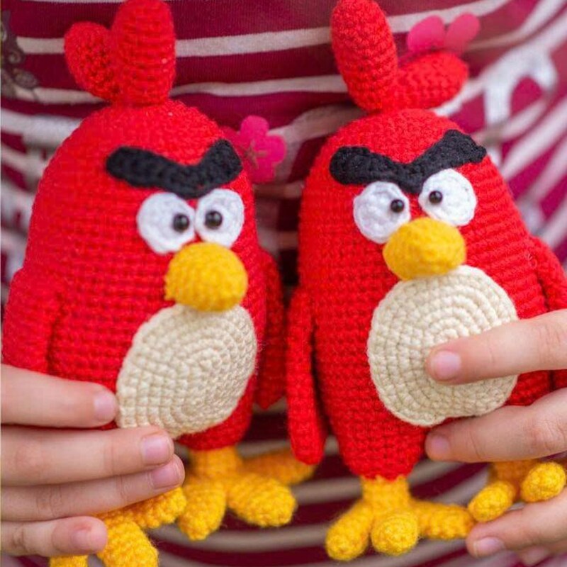 Crochet Angry Birds - Etsy