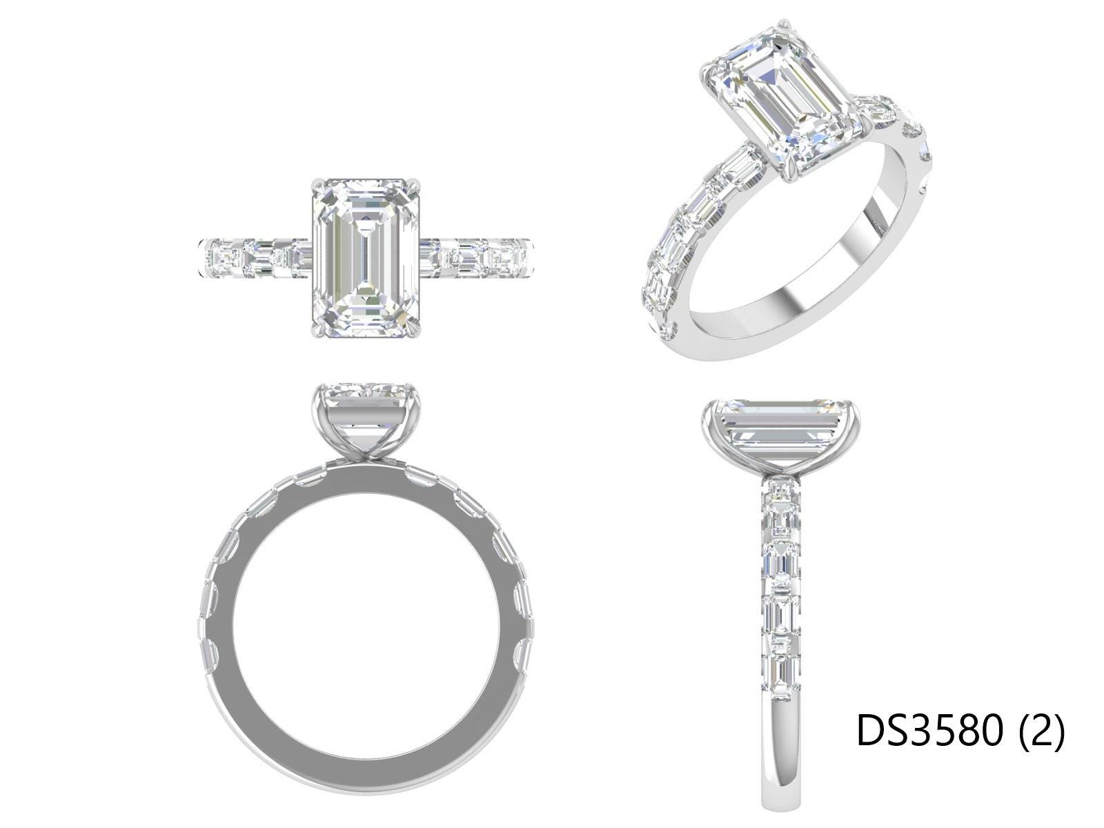 12 Rings Ring CAD Design Bundle | Luxury Ring Designs for Fine Jewelry ...