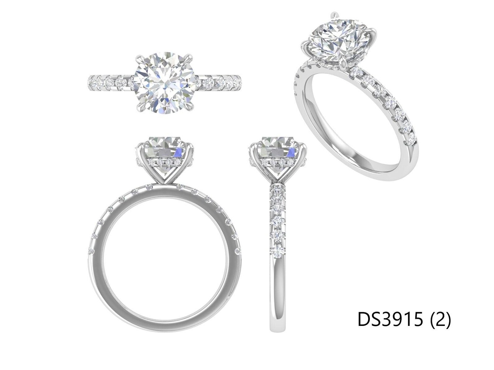 12 Rings Ring CAD Design Bundle | Luxury Ring Designs for Fine Jewelry ...