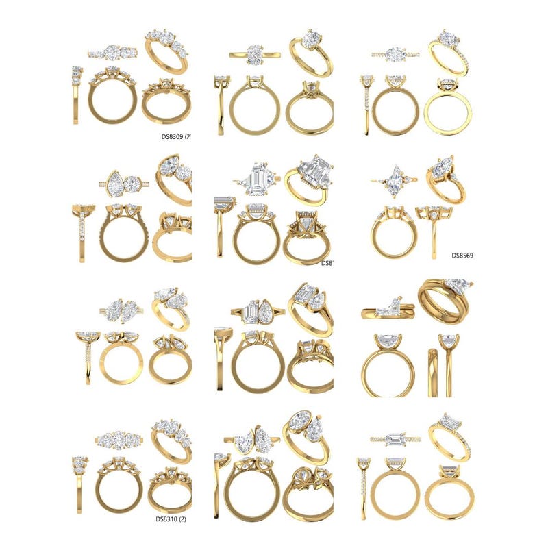 Cad Ring Design Model - Etsy UK