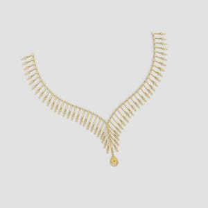 Royal Gold Necklace CAD Design | Designer Diamond Jewelry | High ...