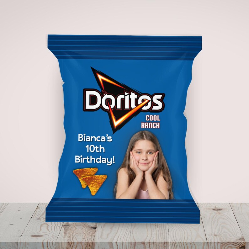 Custom Chip Bag Party Favors | Personalized Snack Bag | Done for You ...