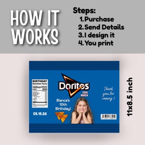 Custom Chip Bag Party Favors | Personalized Snack Bag | Done for You ...