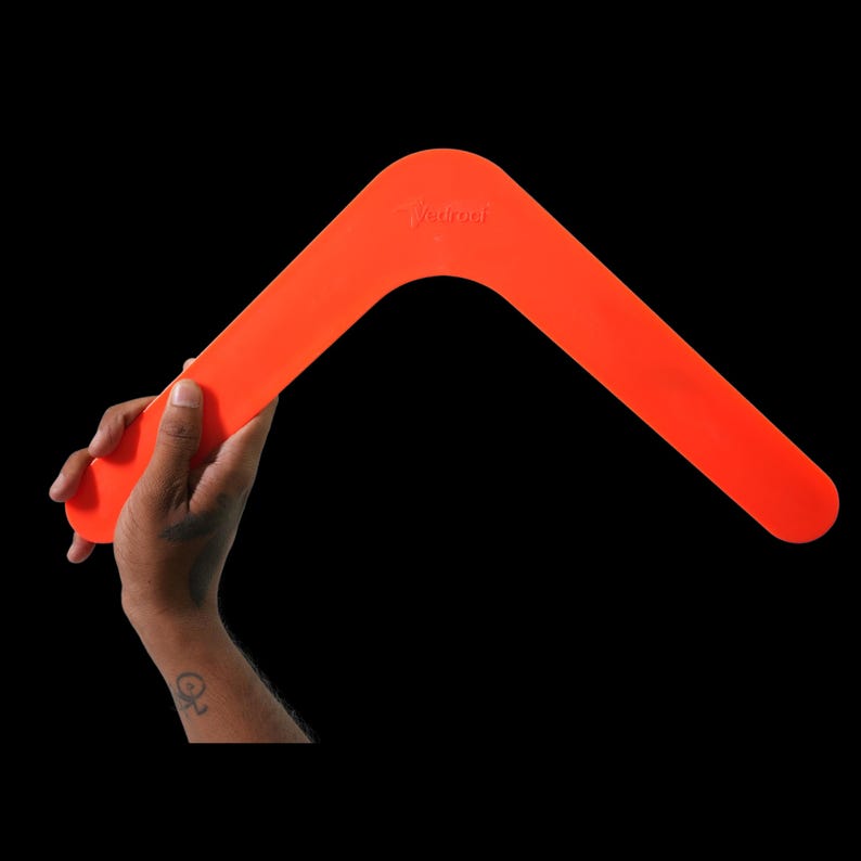 Vedroci Boomerang Outdoor Throwing Toy for Kids and Adults Easy Return ...