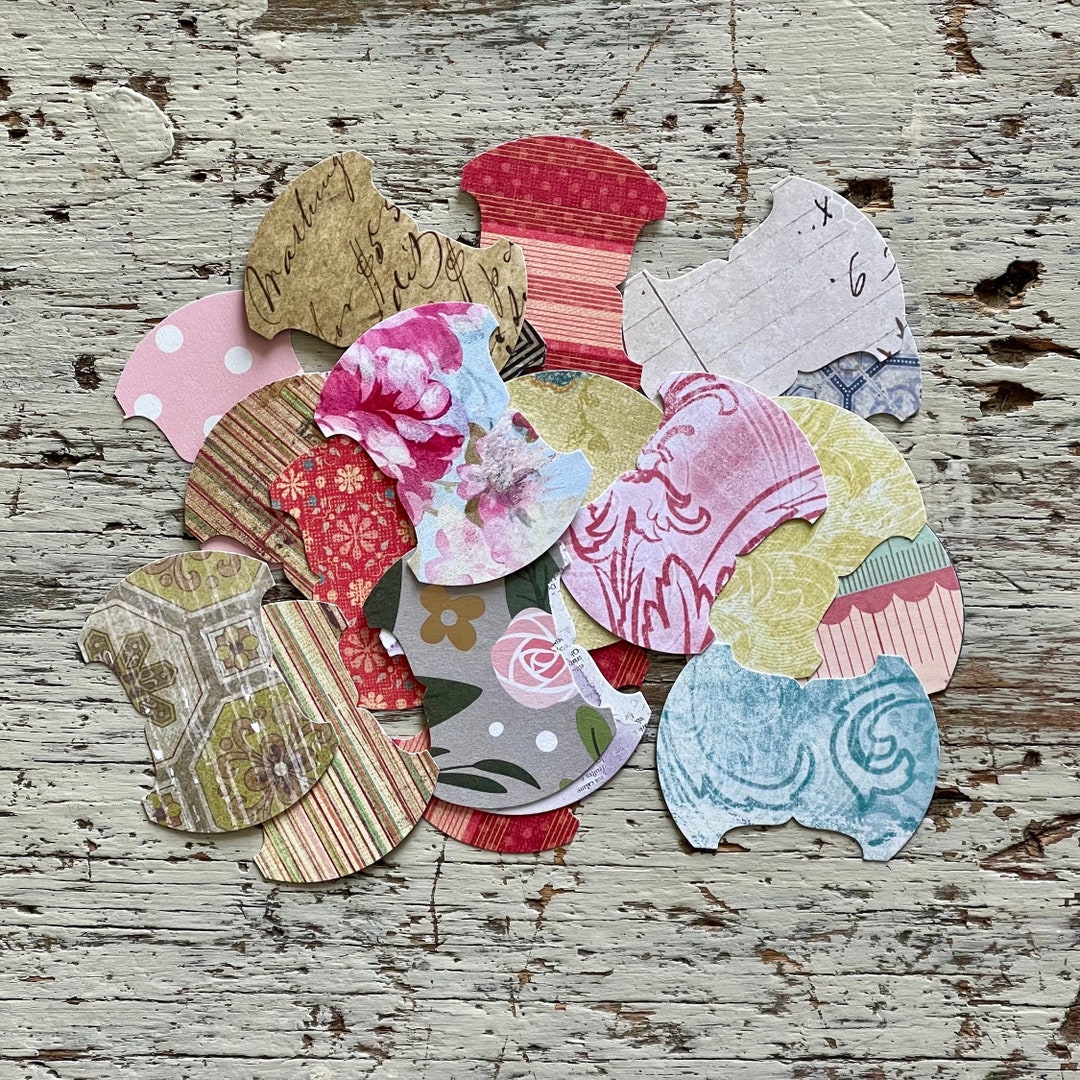 Whale Tail Punched Tabs, 25 Count Assortment for Page Tabs, Tag Toppers ...