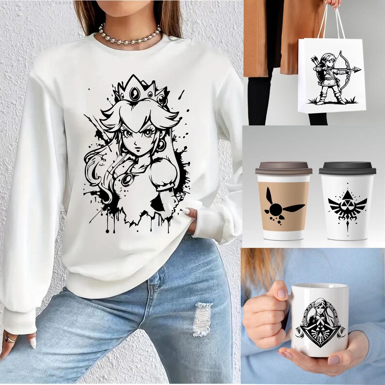 Zelda SVG Bundle: Legend of Zelda Cut Files for Cricut (digital ...