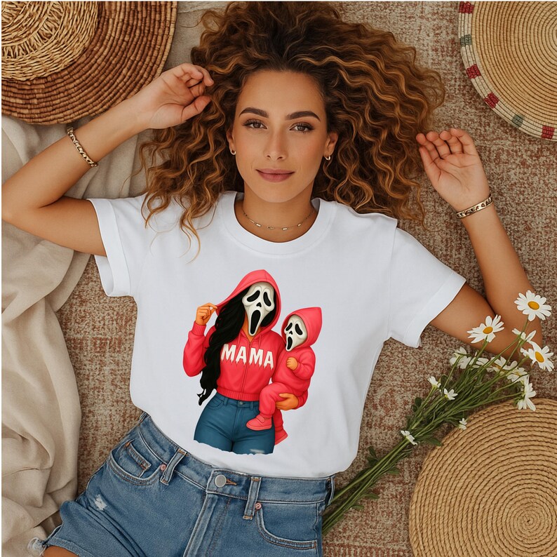 Horror Halloween Png, Mama PNG, Coffee PNG, Spooky Mama PNG, Killer ...