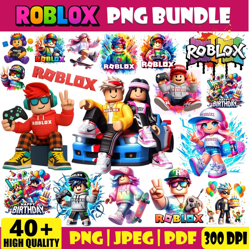 Roblox Party Robux - Etsy