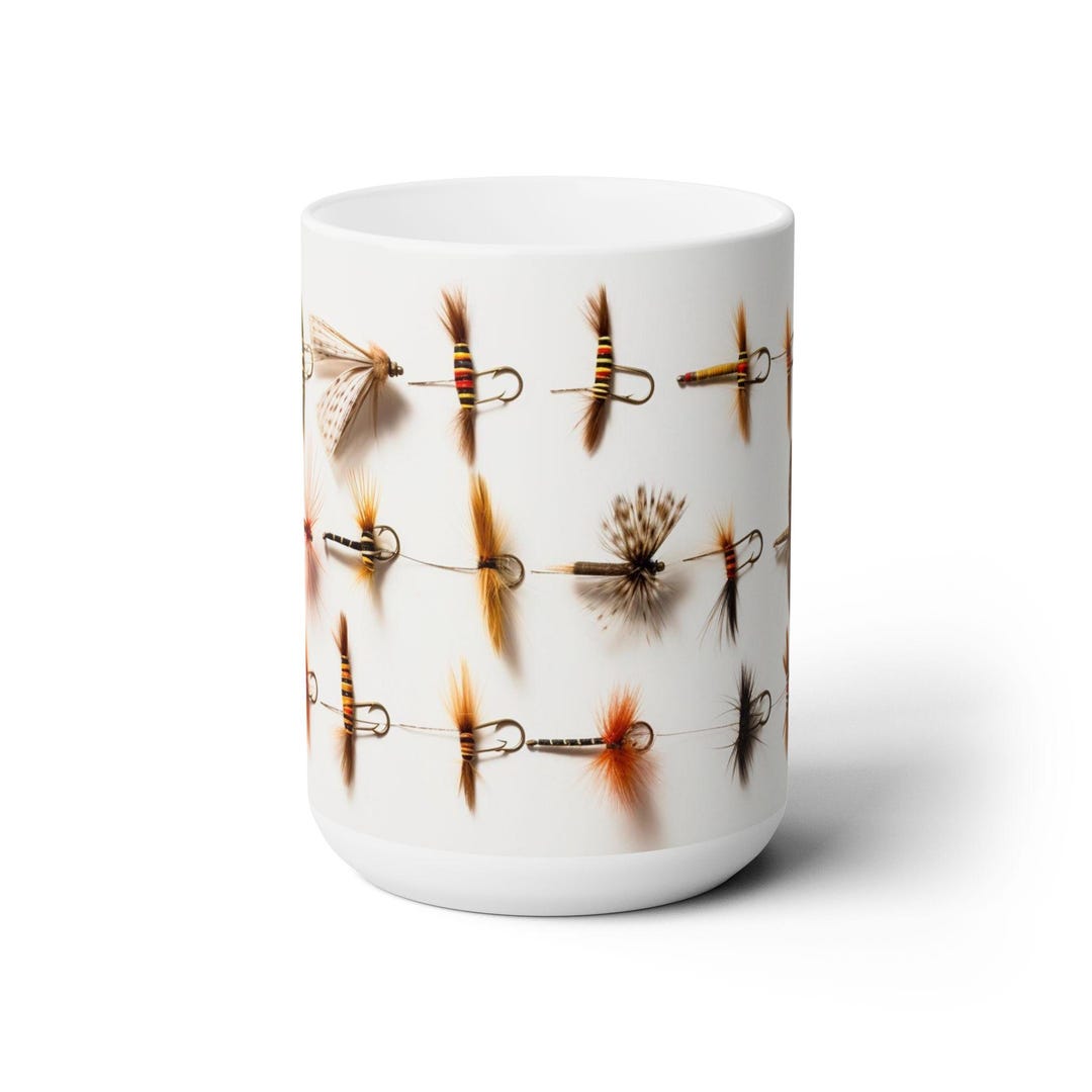 Fly Fishing Gift, Fly Fishing Mug, Fishing Gift, Fishing Gift Idea ...