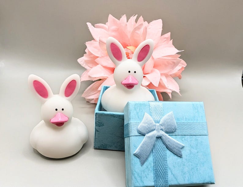 Mini Bunny Duck Mutant - Unhinged Easter Decor -pink Ear Vinyl Chaos ...