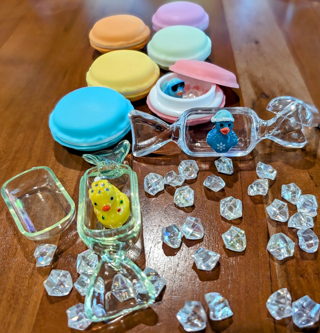 Quacktastic Collection of (10) Mini Ducks! Different Colors and Other ...