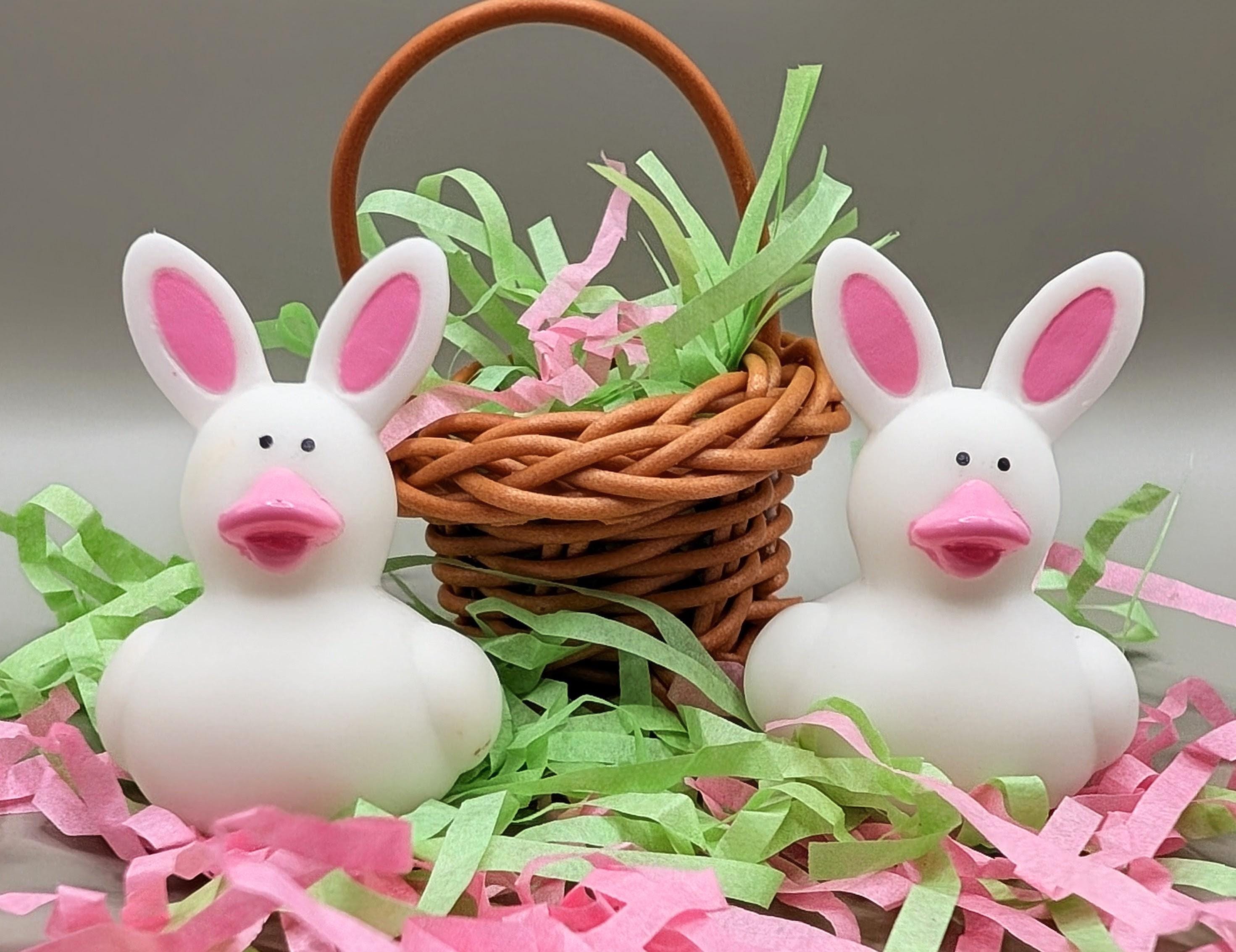 Mini Bunny Duck Mutant - Unhinged Easter Decor -pink Ear Vinyl Chaos ...