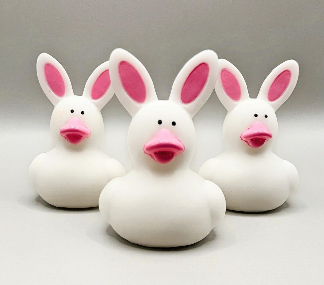 Mini Bunny Duck Mutant - Unhinged Easter Decor -pink Ear Vinyl Chaos ...