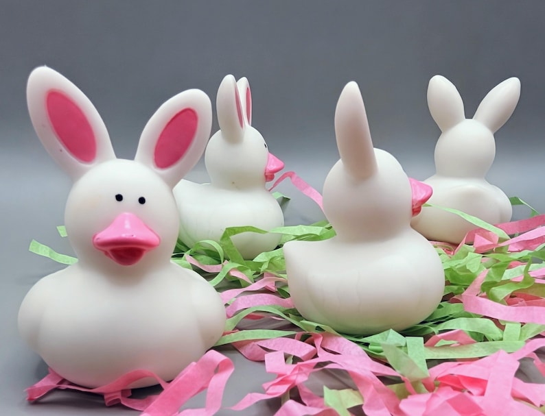 Mini Bunny Duck Mutant - Unhinged Easter Decor -pink Ear Vinyl Chaos ...