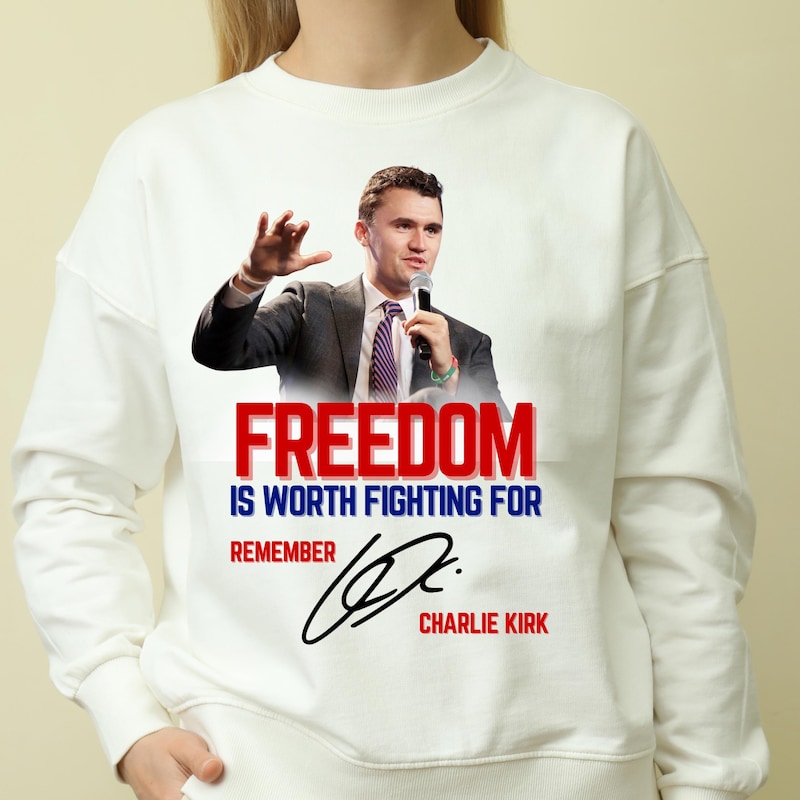 Poster of Charlie Kirk - Etsy
