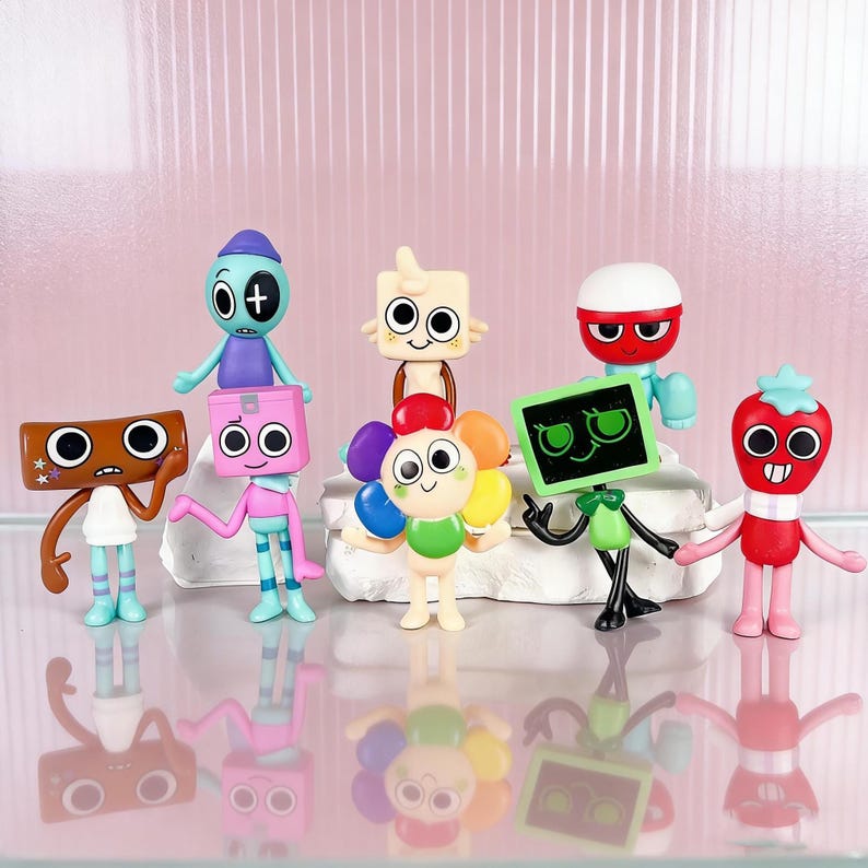 Dandy's World Collectible Figures, Brightney, Gigi, Glisten, Flutter ...