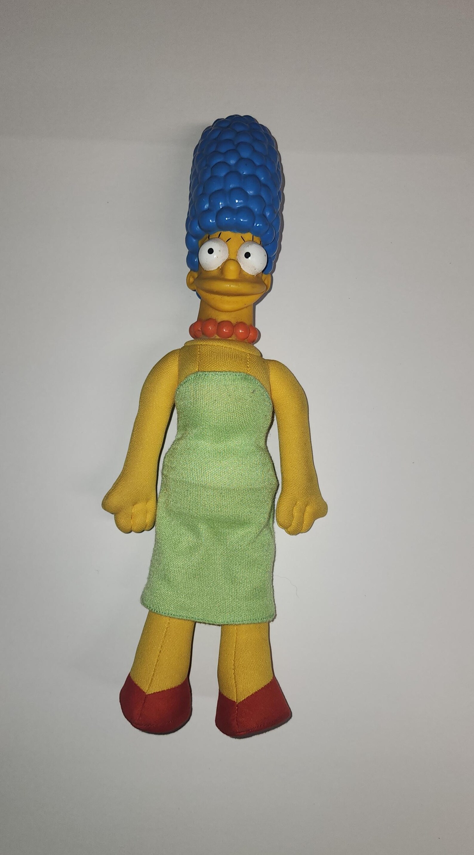 Vintage the Simpsons Marge Simpson Plush Doll Plastic Head 1990 11 ...