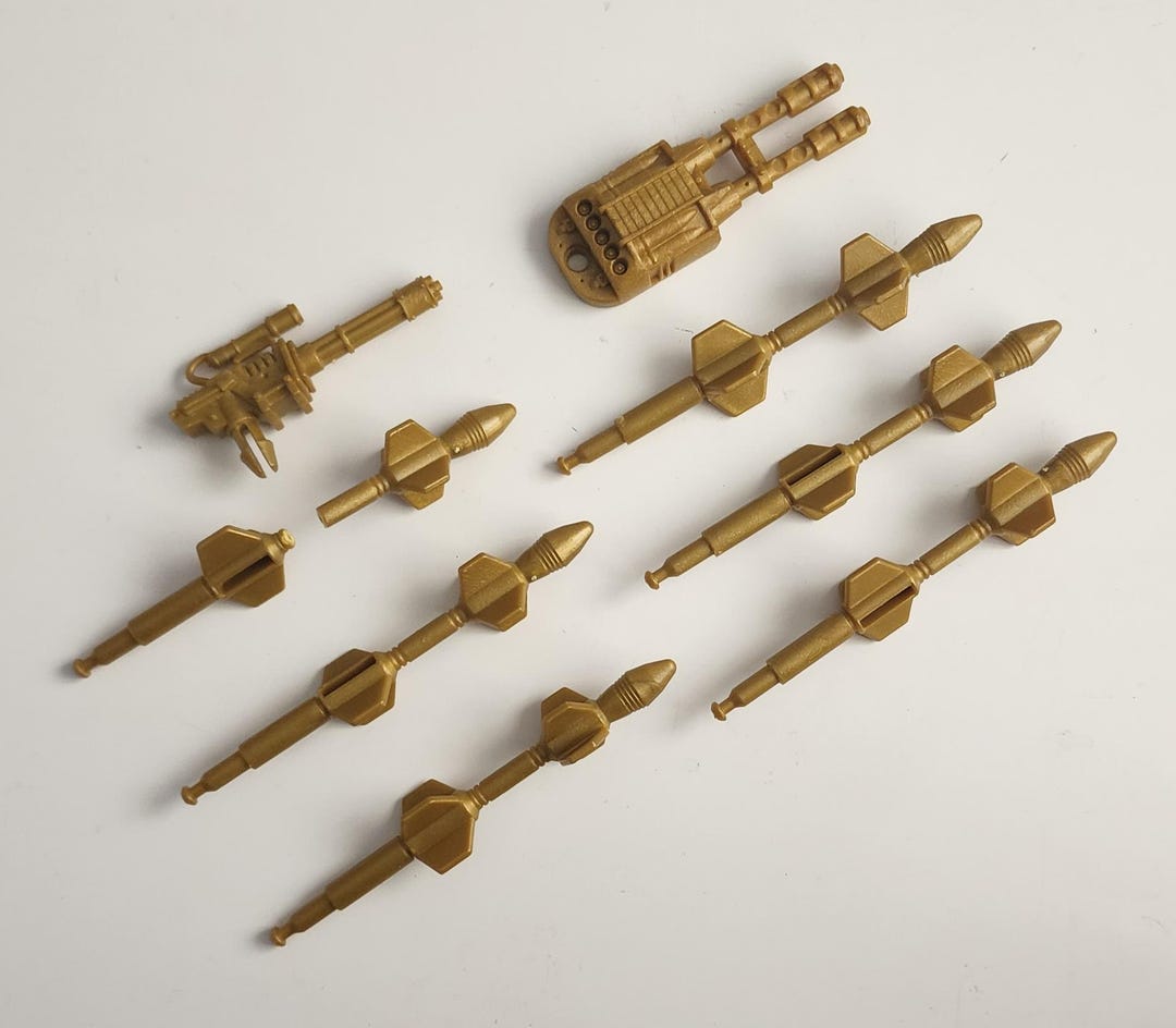 Vintage 1990 GI Joe Cobra Destros Dominator Missile Bundle - Etsy