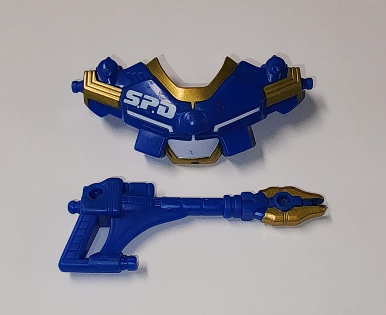 Power Rangers S.P.D. Battlized Armor Part and Delta Blaster - Etsy