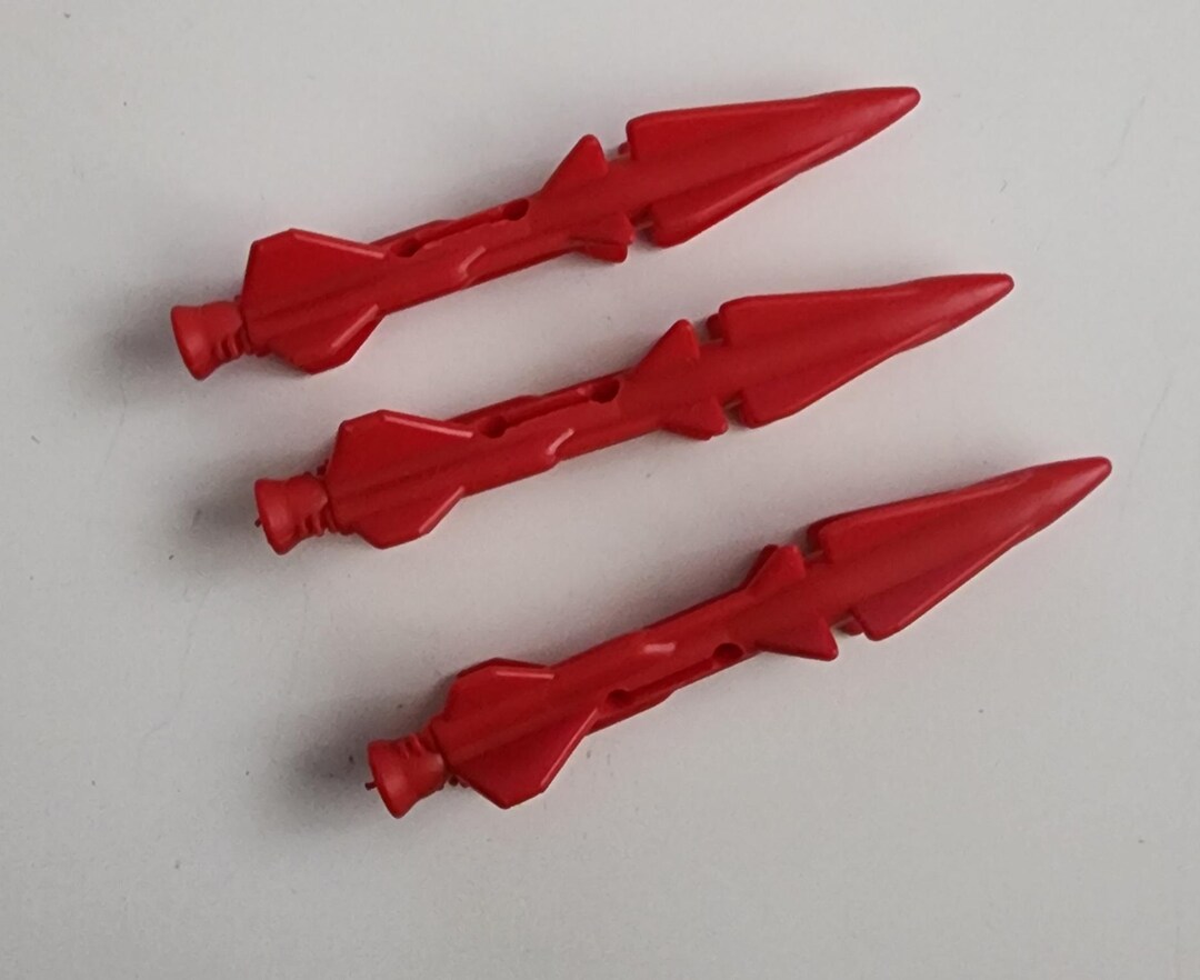 Vintage 1989 GI Joe Cobra Fang II Missile Bundle - Etsy