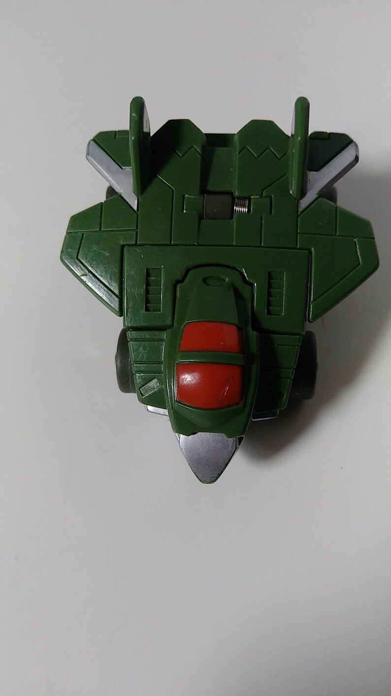 Hasbro Mini Bot Transformer Green Jet Airplane to Robot Tomy | Etsy