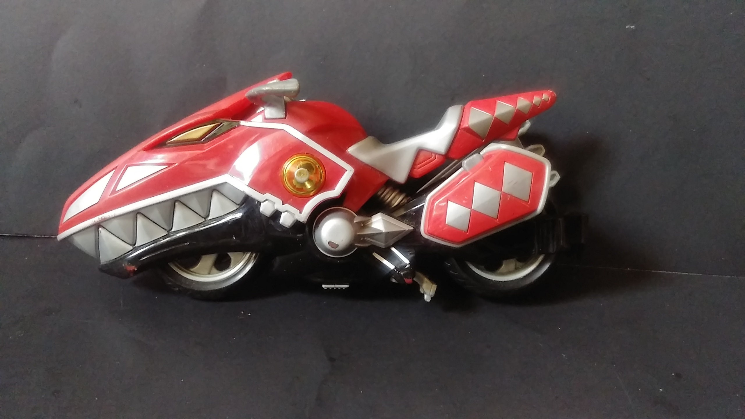 Power Rangers Dino Thunder Red Raptor Cycle Toy Motorcycle - Etsy Ireland
