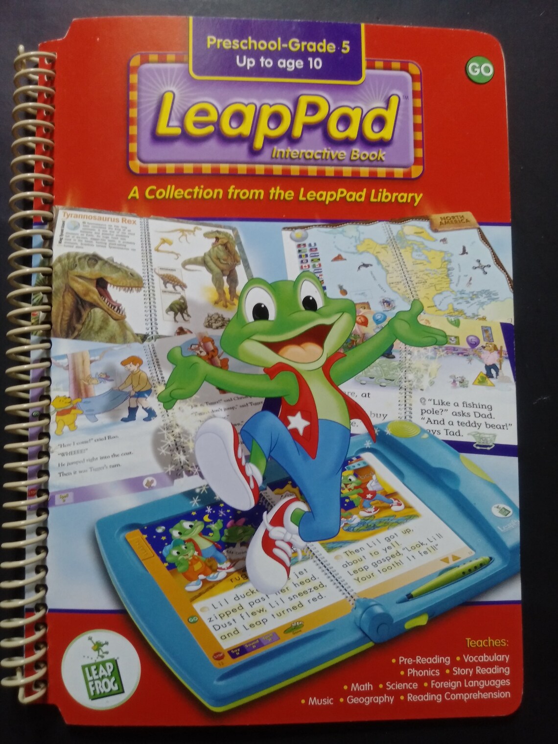 Leapfrog Leappad A Collection From The Leappad Library Book Etsy