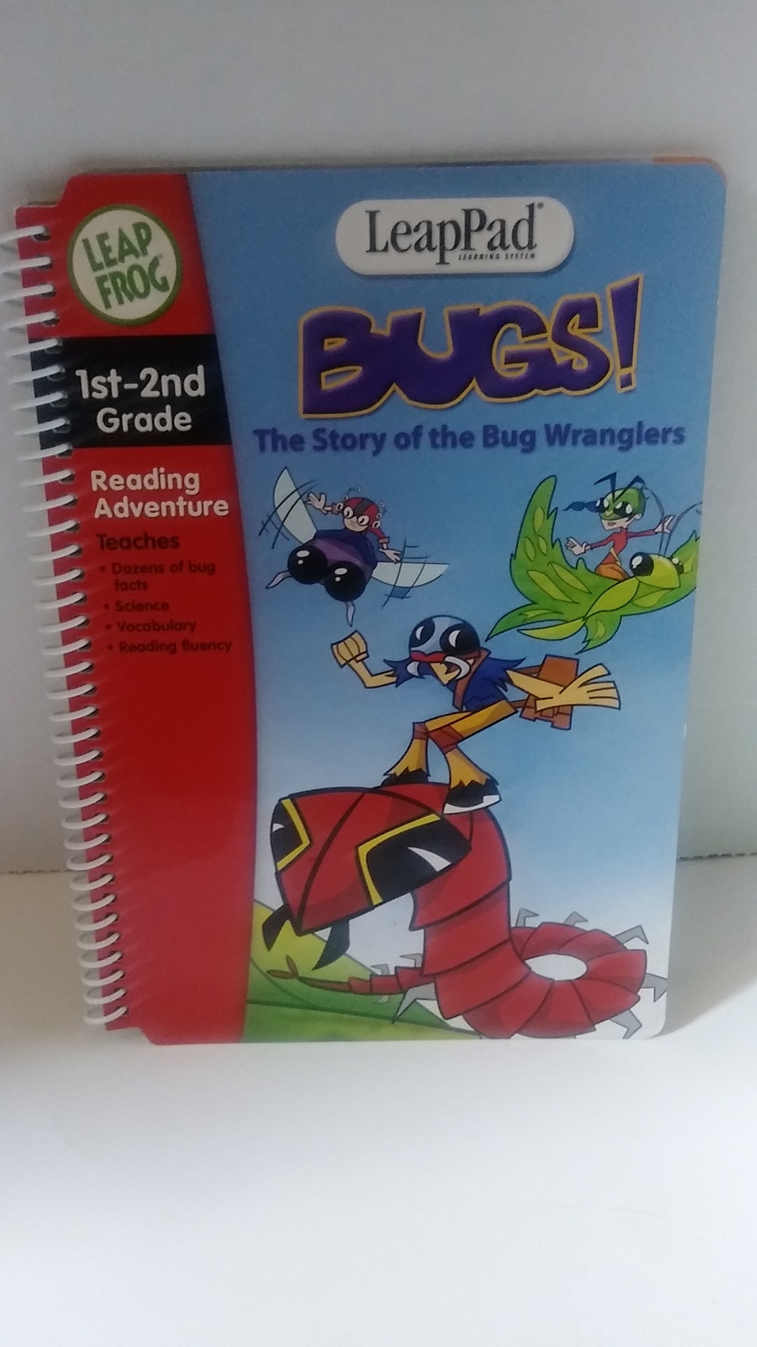 Leapfrog Leap Pad 1st and 2nd Grade Bugs the Story of the Bug - Etsy