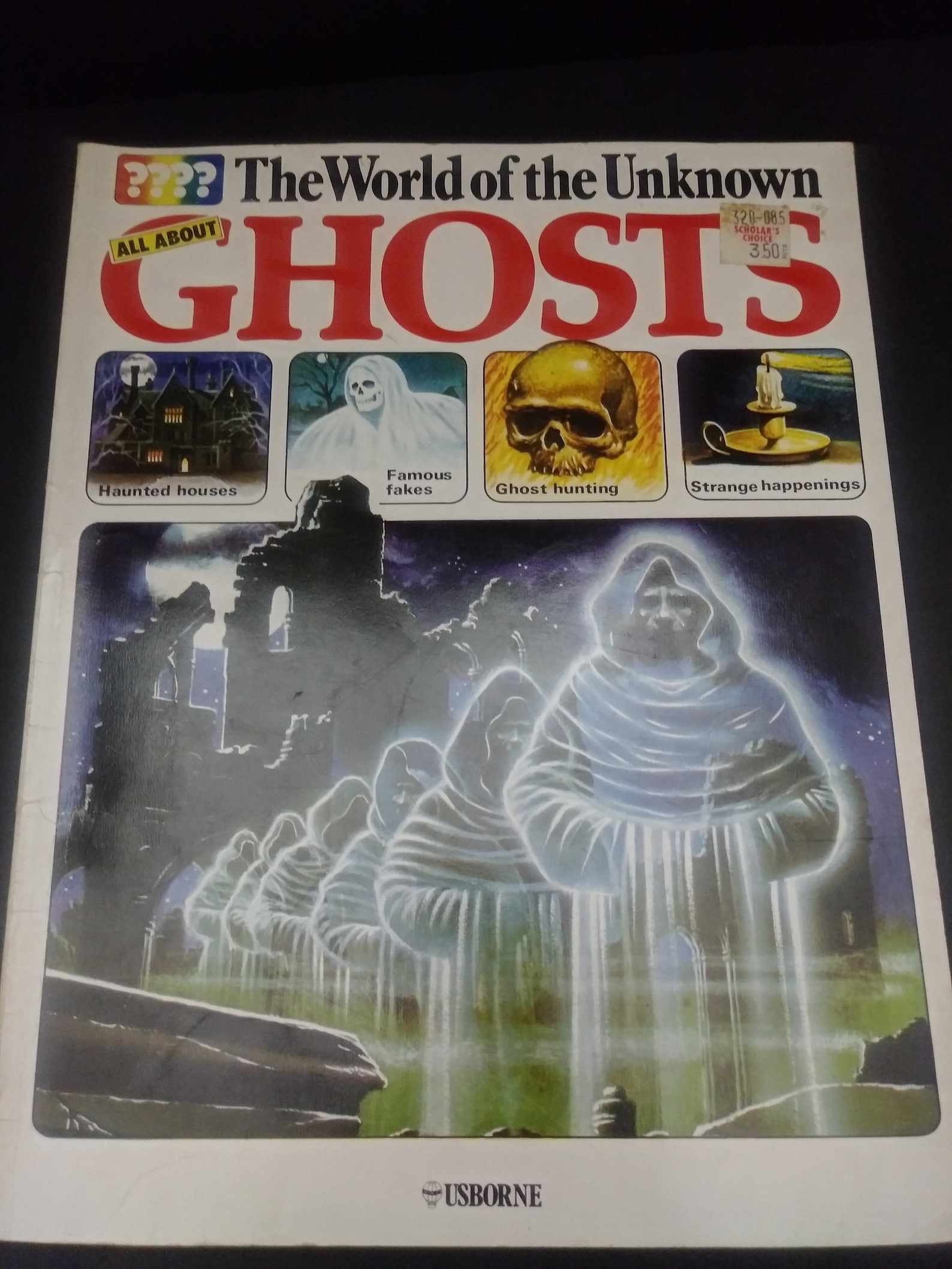 Usborne World of the Unknown Book of Ghosts Original | Etsy