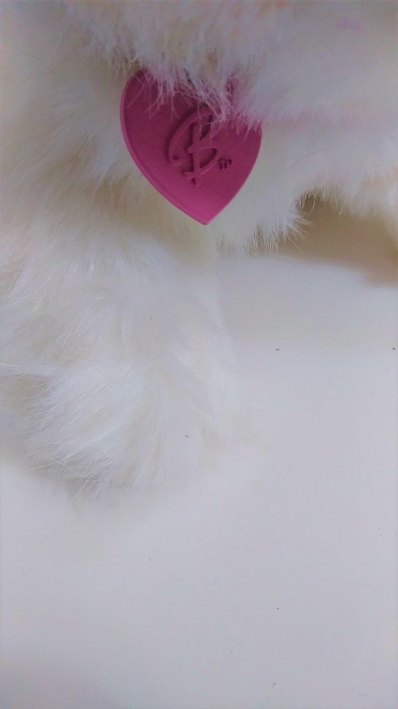 Barbie Doll 2007 Puppy Dog Stuffed Animal Plush Mattel Interactive dog ...