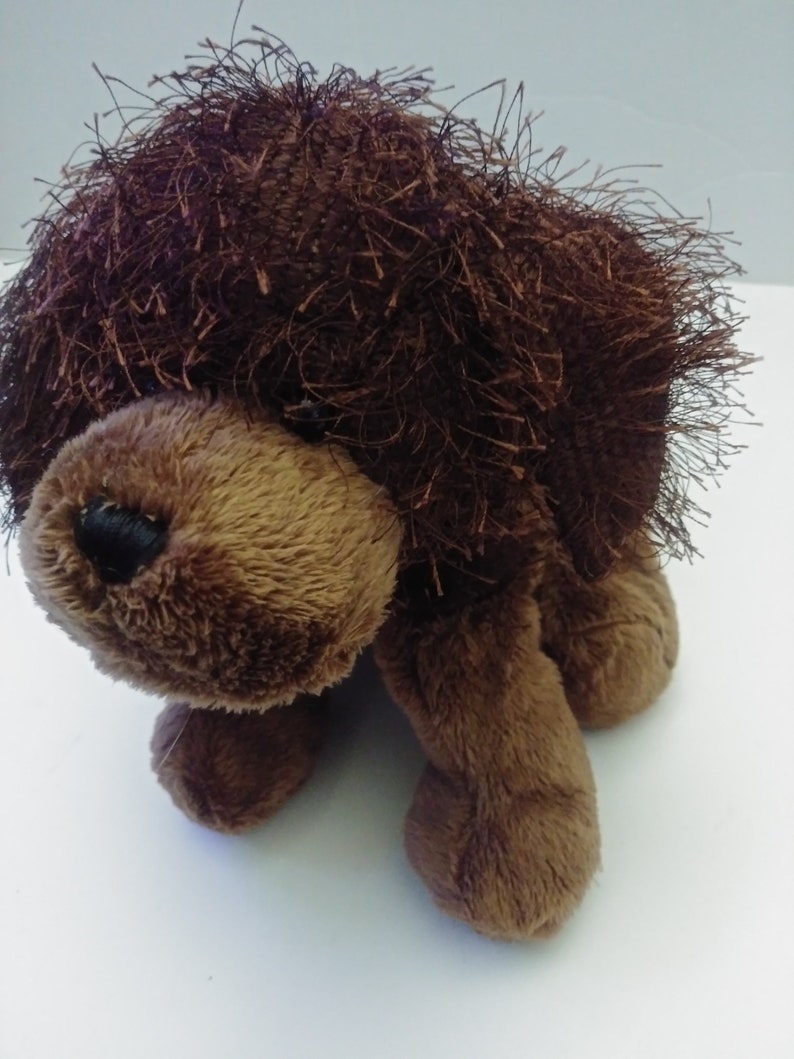 Ganz Cheektowaga Brown Dog Plush 9' stuff Animal Toys Stuffed Animals ...