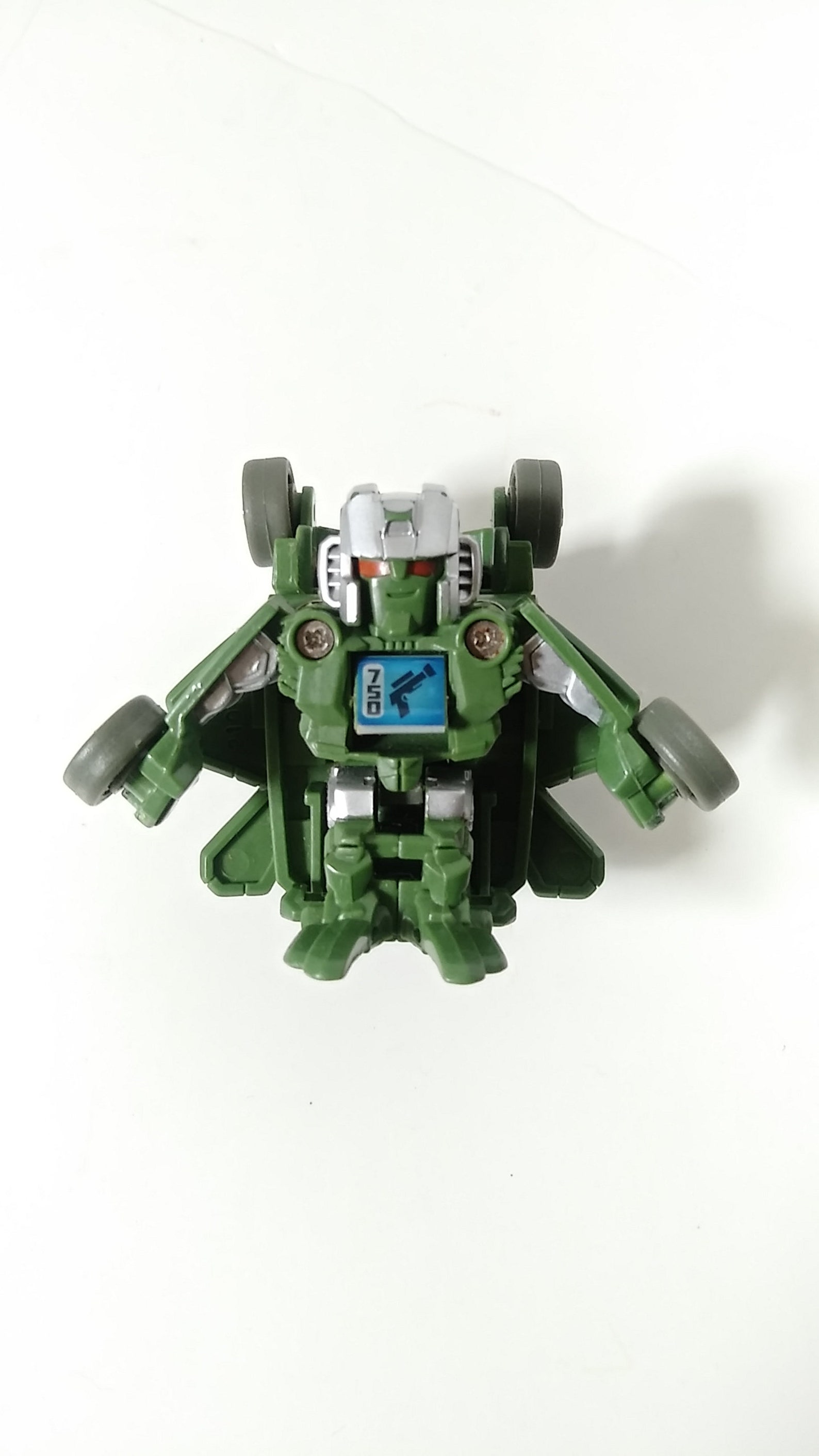 Hasbro Mini Bot Transformer Green Jet Airplane to Robot Tomy | Etsy