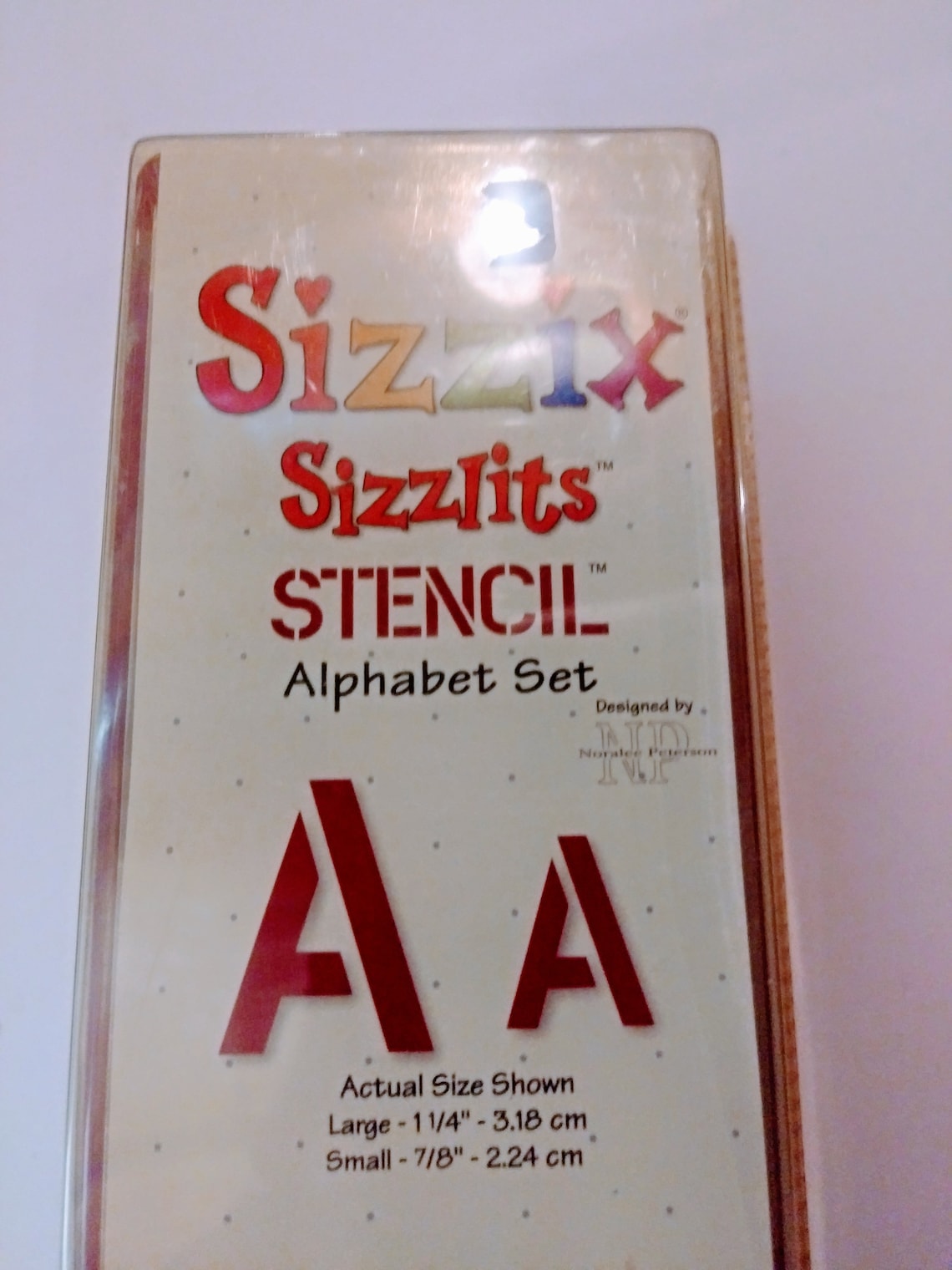 SIZZIX Sizzlits Alphabet Font Set35 Dies Stencil | Etsy